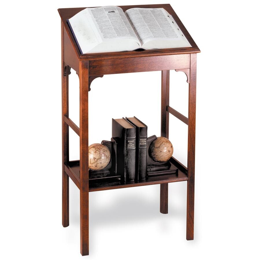 Mahogany Dictionary Stand