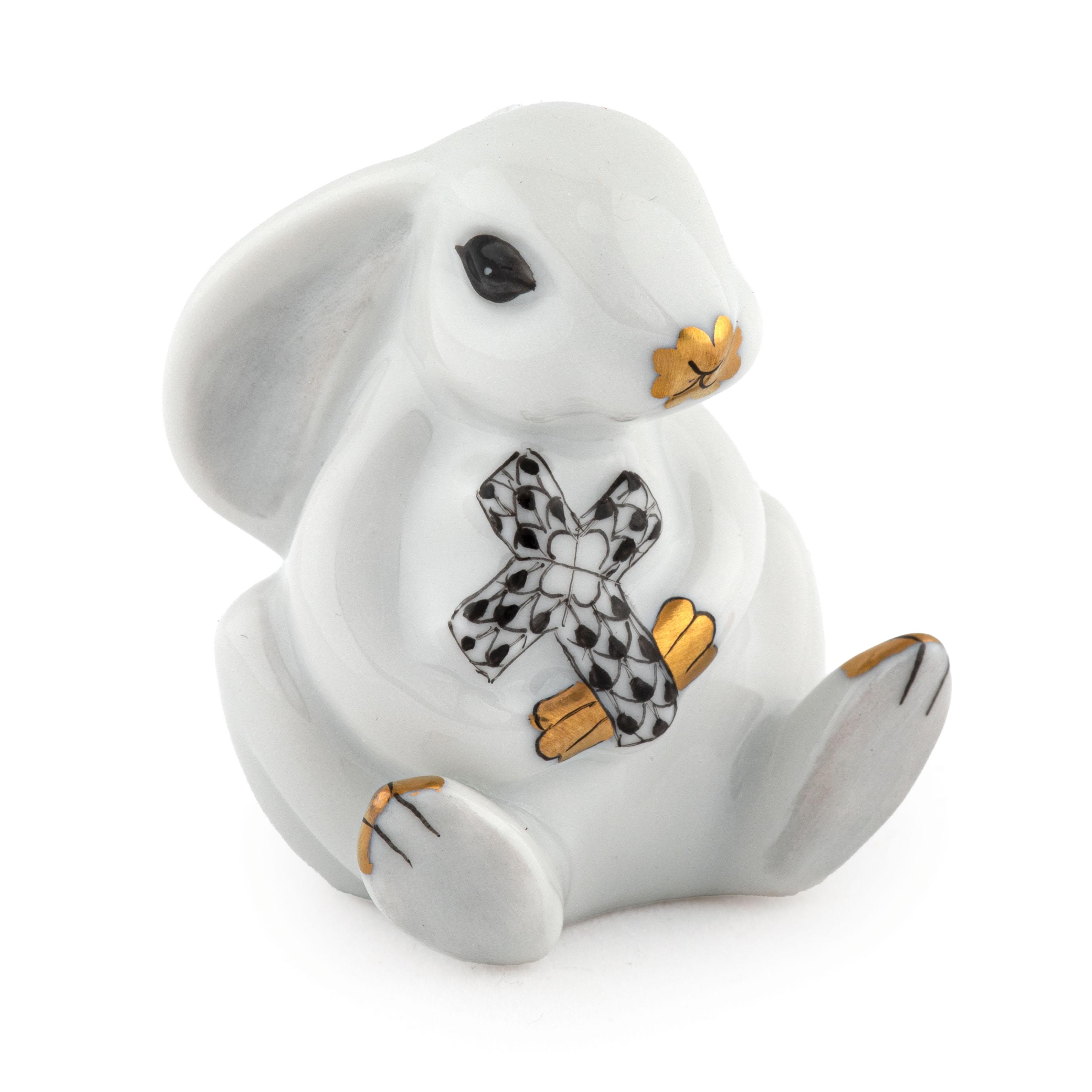 Herend Bunny with Cross