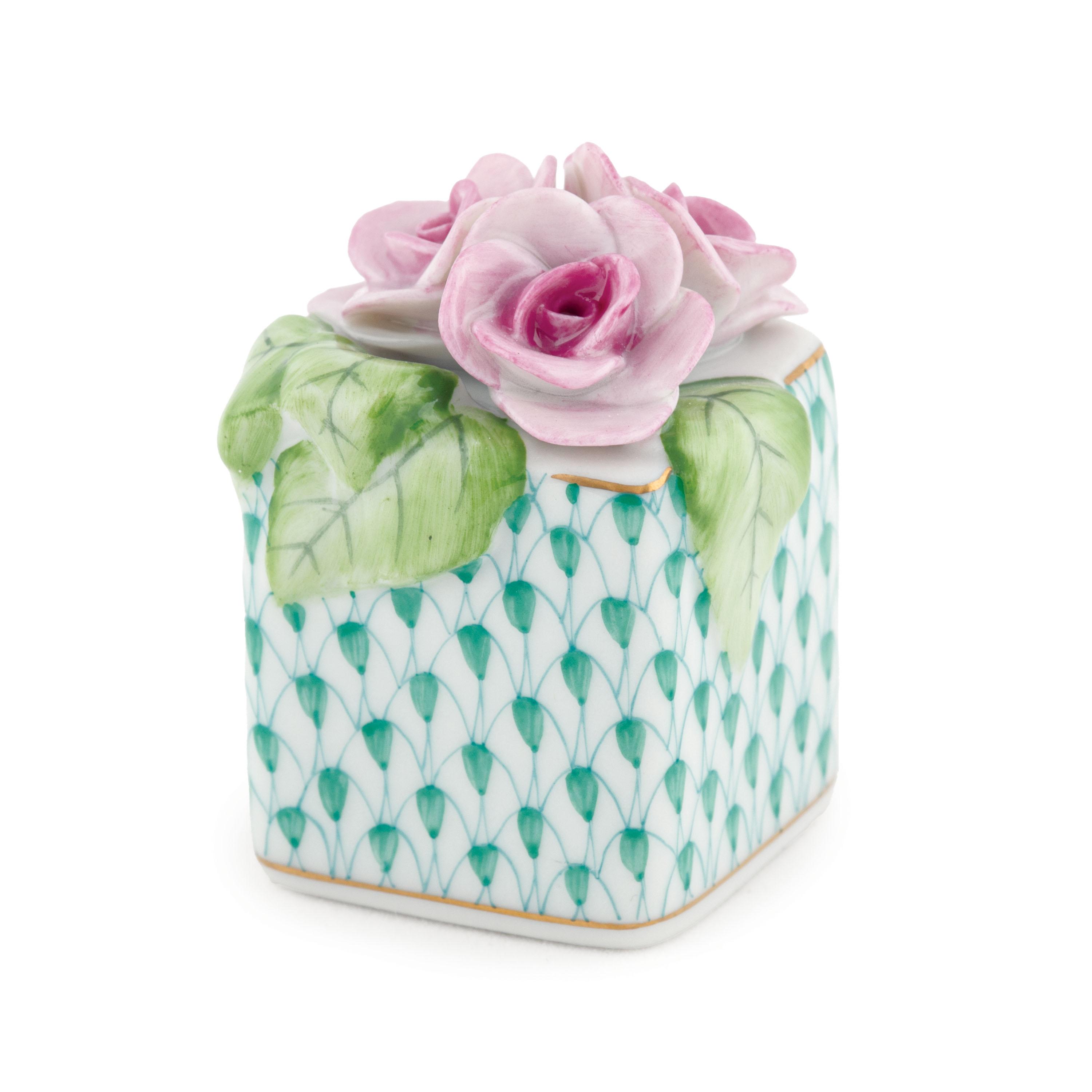 Herend Roses in Vase