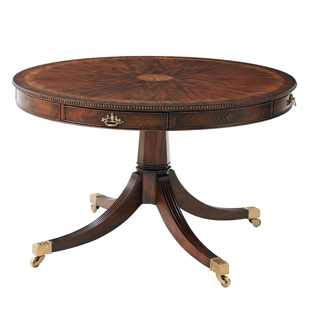 Rosewood Circular Dining Table
