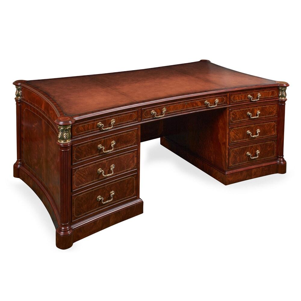 Mahogany Aveneil Desk