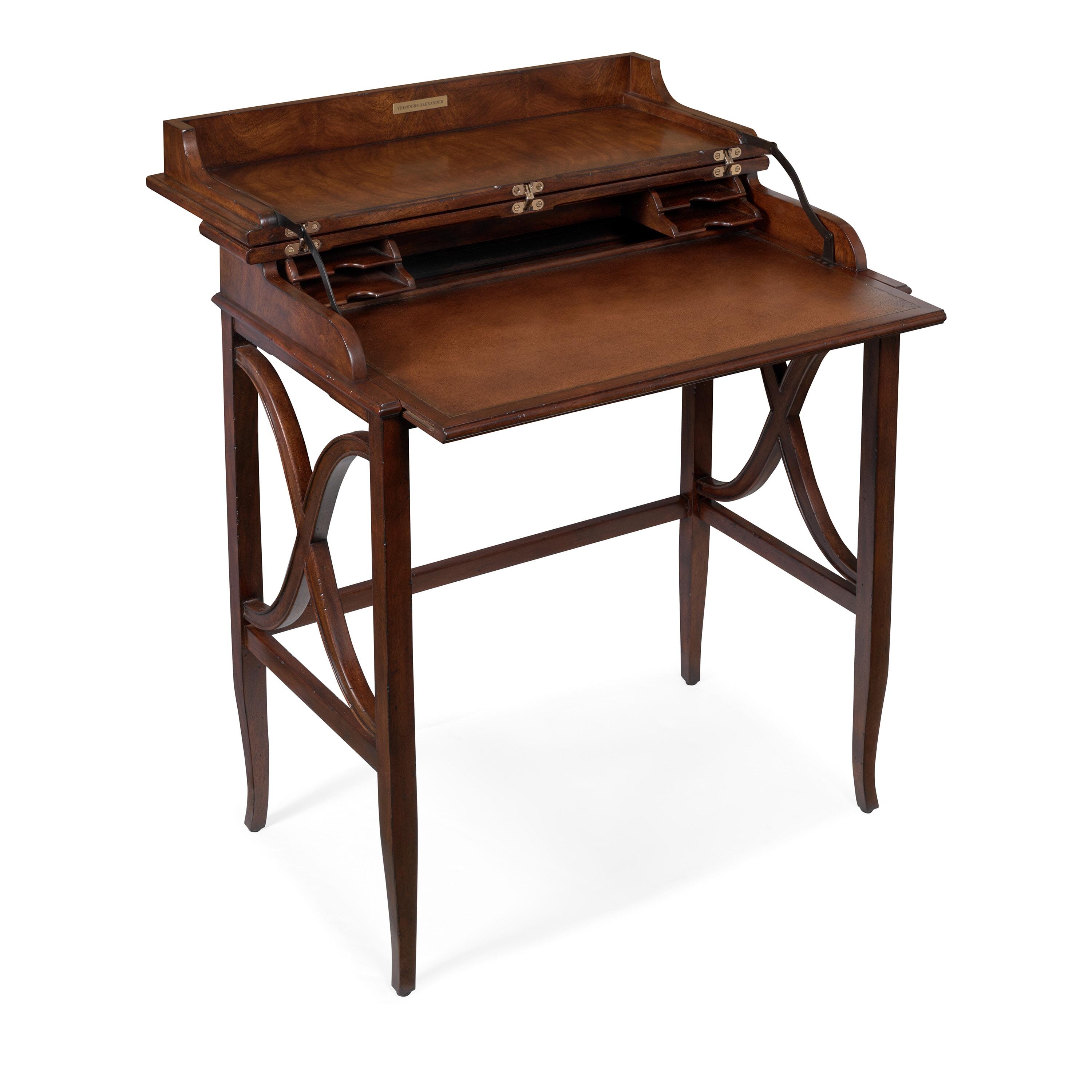 Mahogany Campaign Desk