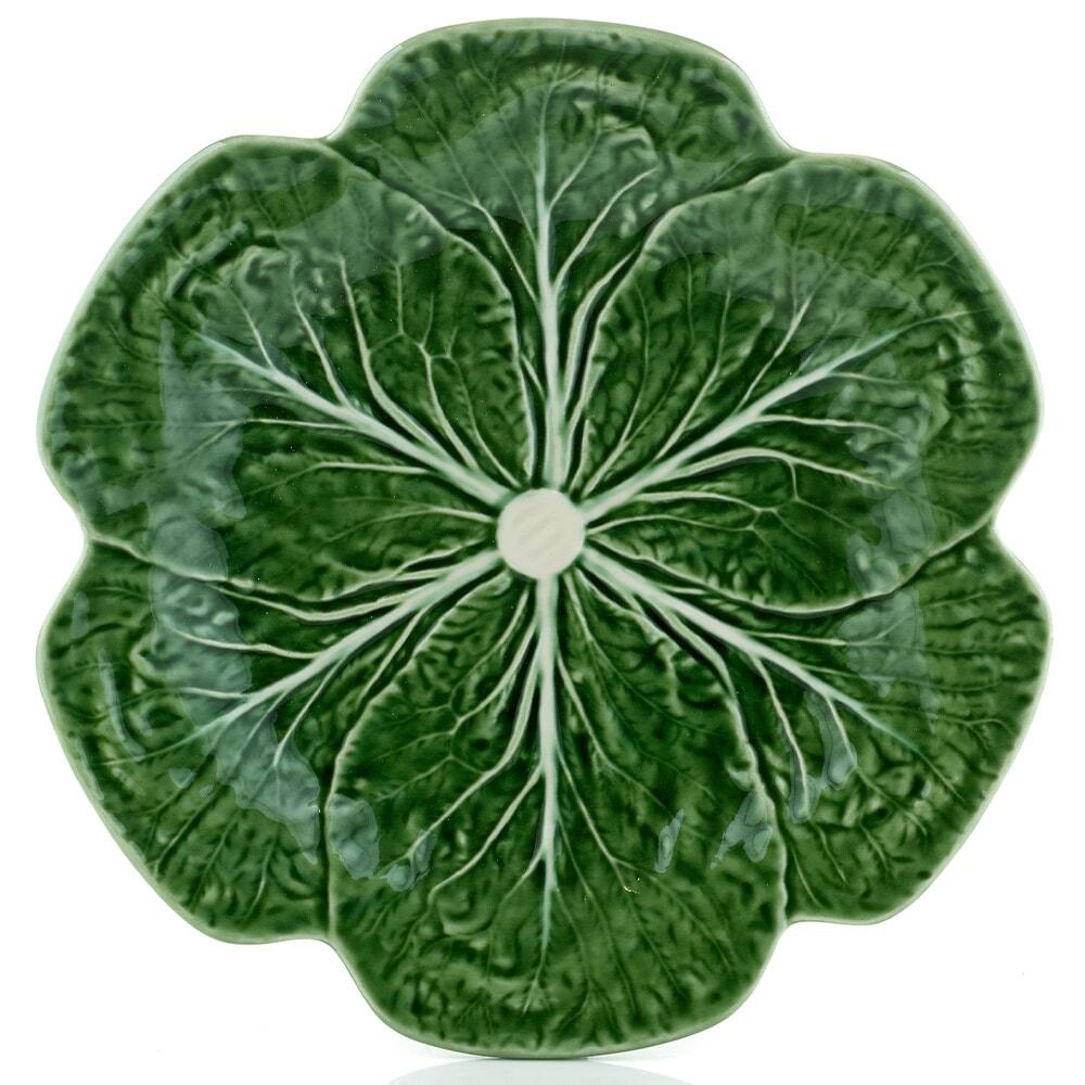 Bordallo Pinheiro Cabbage Green Dinner Plate
