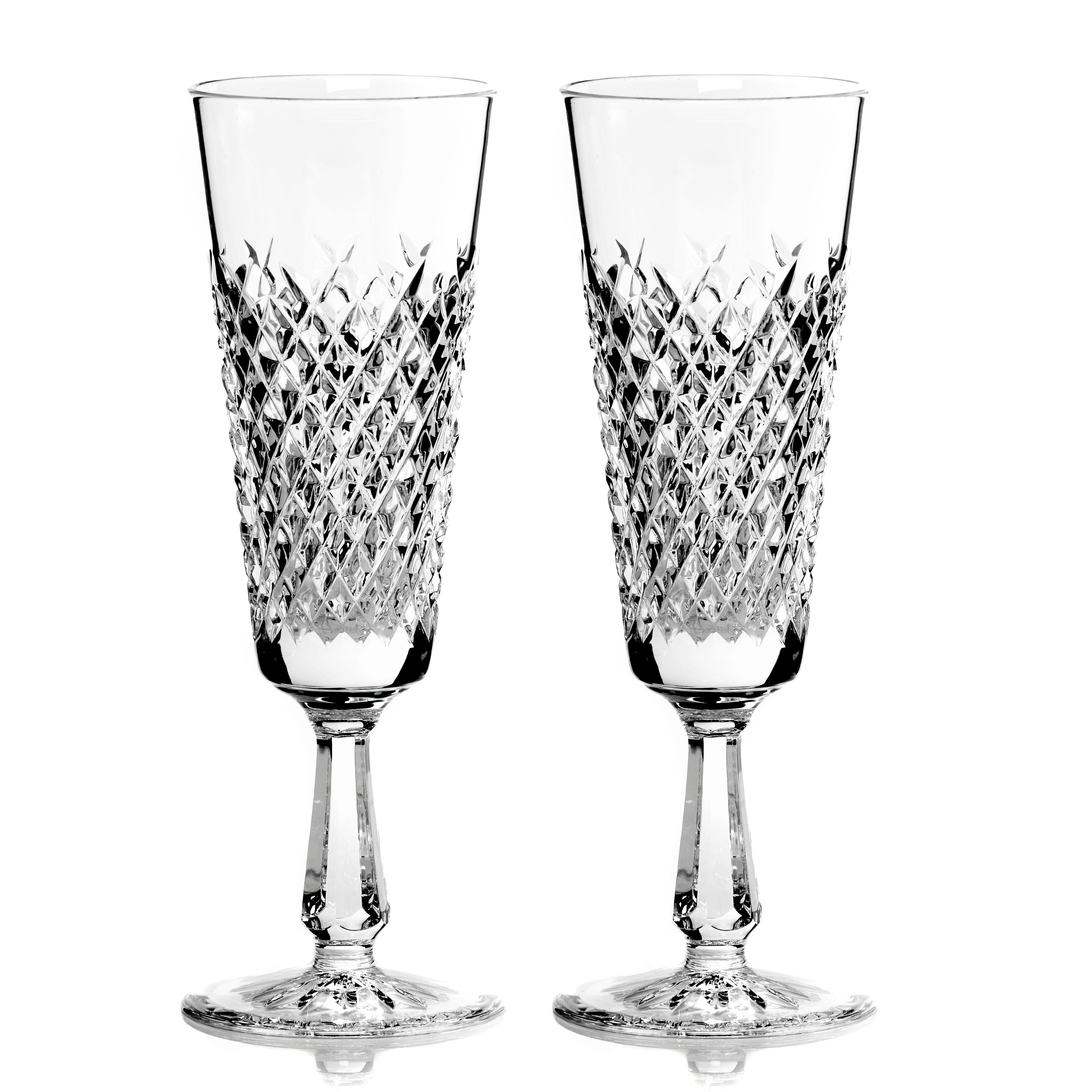 Waterford Mastercraft Heritage Alana Flute, Set of 2