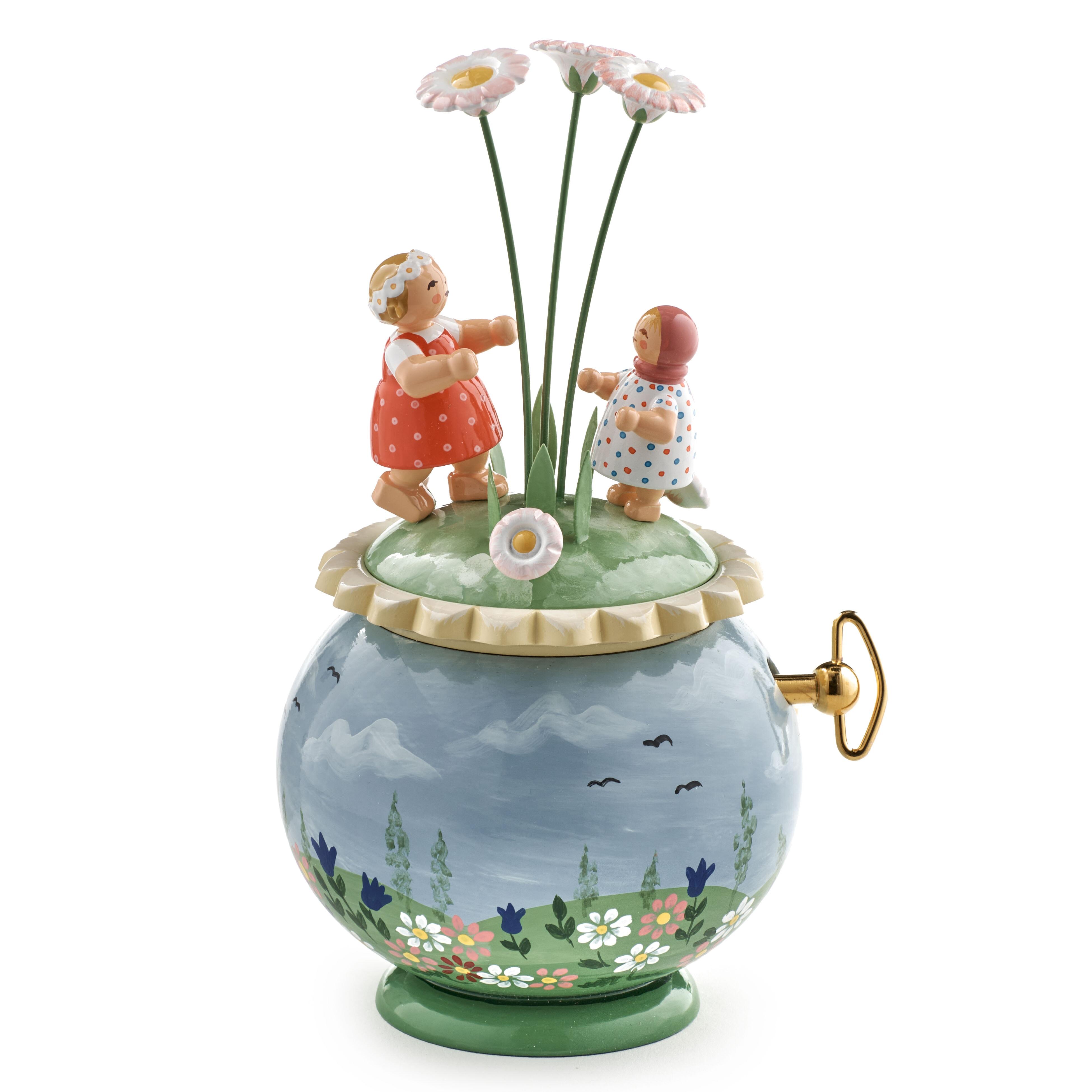Children Playing Music Box